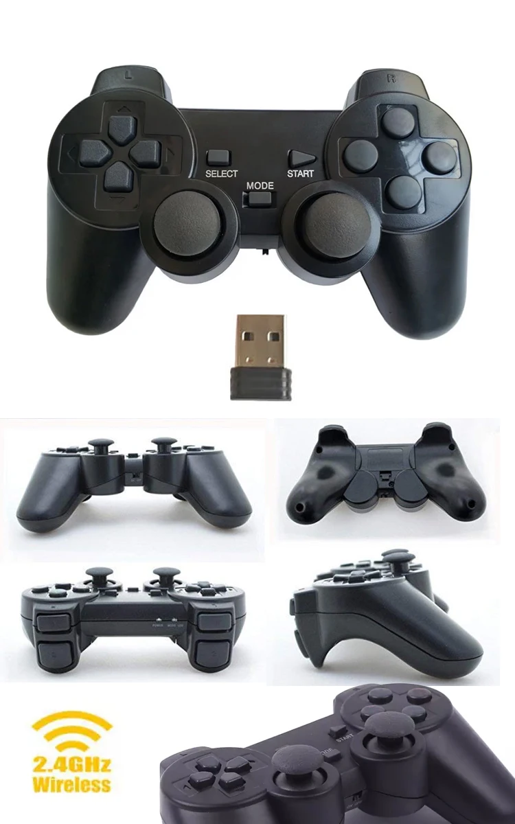 Factory Price Usb 2.4g Wireless Game Controller For Ps2 Ps3 Pc - Buy ...