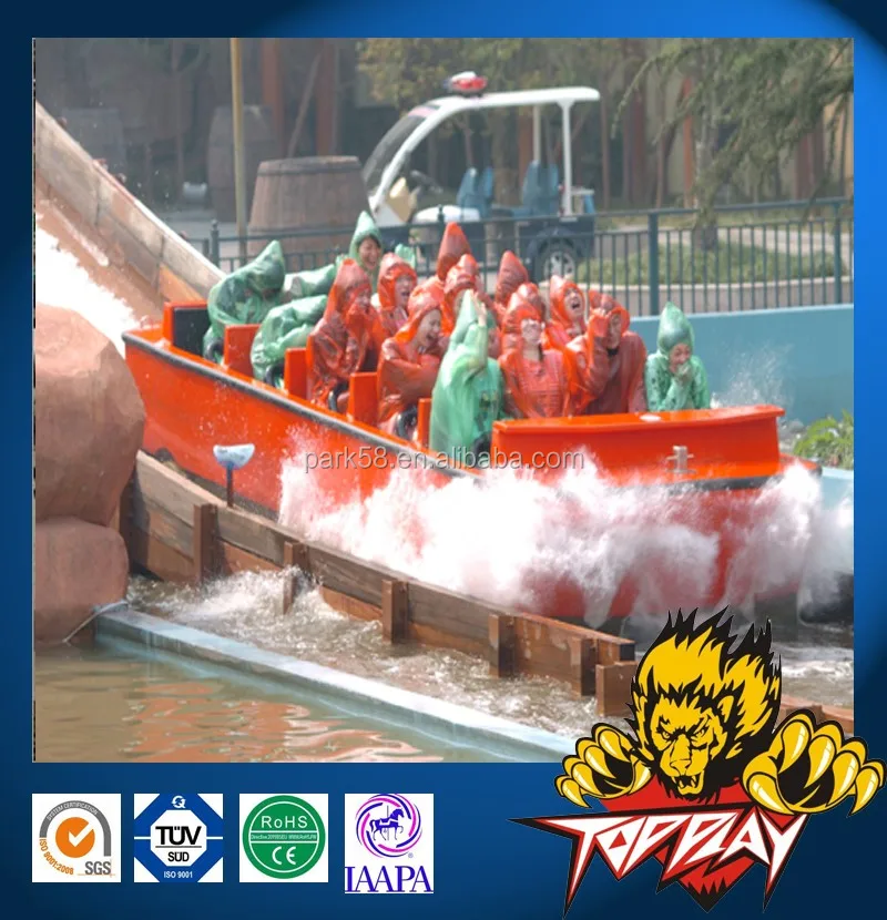 Thrill Amusement Rides Water Coaster Mega Splash Flume Ride For Sale ...