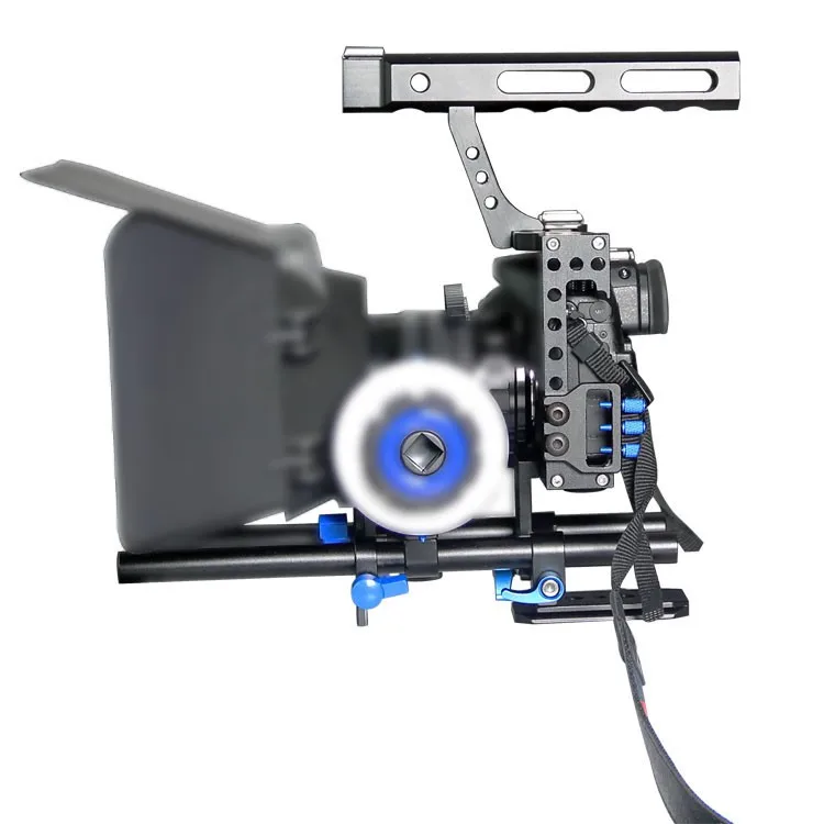 Professional Handle Grip DSLR Rig Stabilizer Video Camera Cage for ...