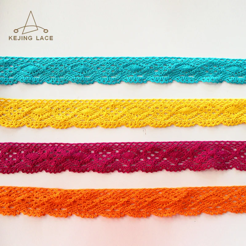 100% Cotton Lace Trim Scallop Lace Trim For Home Decoration - Buy ...