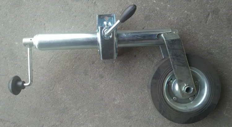 Wholesale Trailer Parts Trailer Jack with 6"solid Rubber Wheel| Alibaba.com