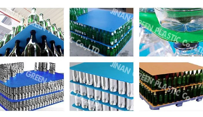 Manufacture Plastic Layer Pads Pp Pallet Sheet For Glass Bottle Packing ...