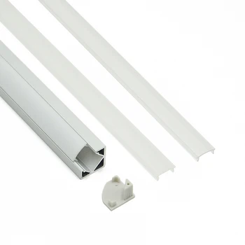Gradi Alu-45 Superficie Led Angolo Profilo Estrusione Per Led Strip ...