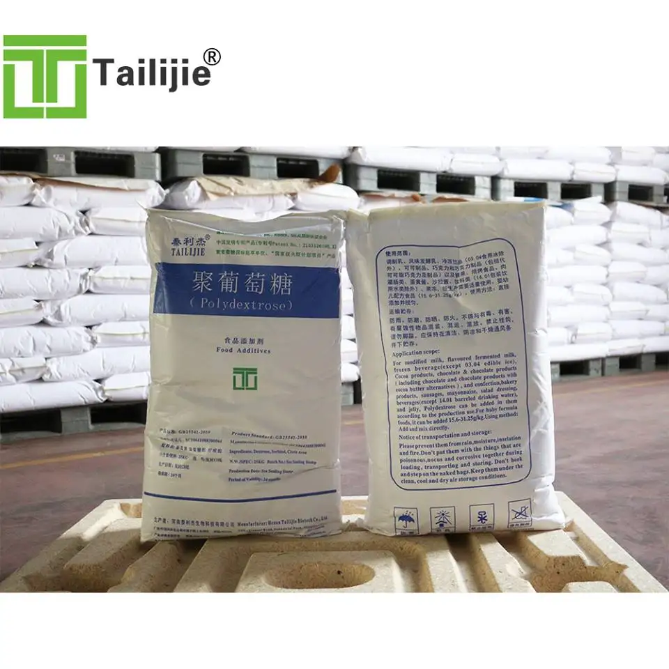 Food Fiber Polydextrose Powder Bulking Agent Application For Baked ...