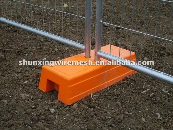 Concrete Temporary Fence Feet / Fence Post Base - Buy Concrete ...