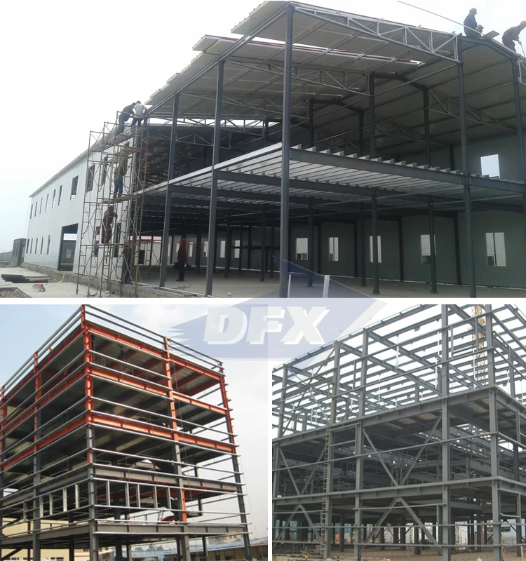 Prefabricated High Rise Construction Materials Steel Structure Hotel ...