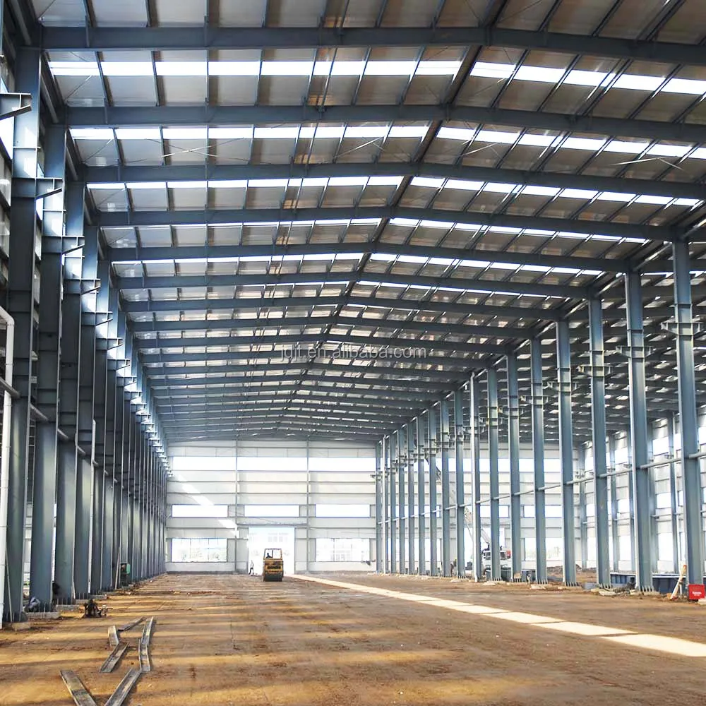 Low Cost 1000 Square Meter Building/ Prefab Steel Structure Warehouse ...