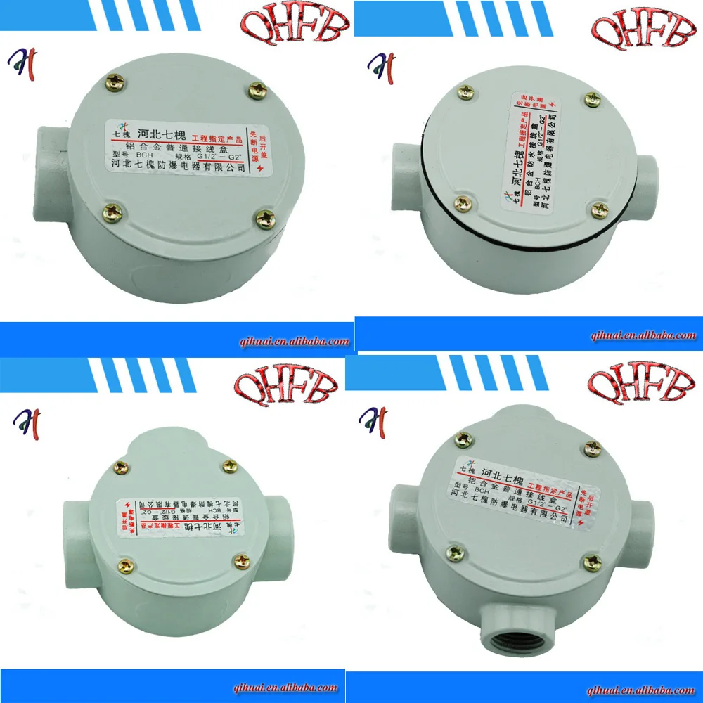 Waterproof Aluminum Round Terminal Box - Buy Electrical Terminal Boxes ...