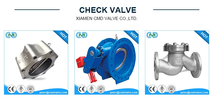 Dn200 Single Disc Flap Clapper Type Sandwich Check Valve With Price ...