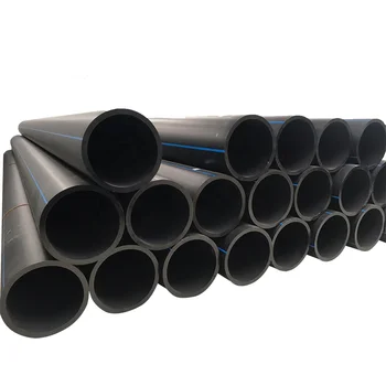 Pe100 Black Hdpe 24 Inch 600mm Dredging Pipe - Buy Pe100 Pipe,Black ...