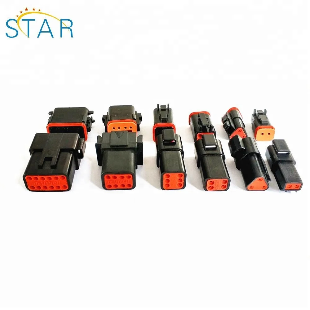 Dt04-12p & Dt06-12s Dt Series Deutsch Connector 12 Pin Auto Connector ...