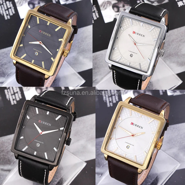 Dropshipping Newest Design Square Shape 3atm Japan Movt Quartz Watch ...