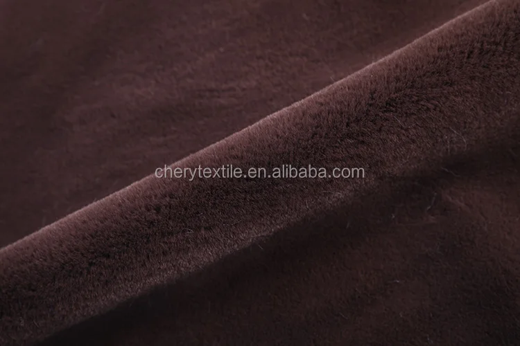 Wholesale 100% Polyester Knit Lining Long Pile Tissavel Plush Faux ...