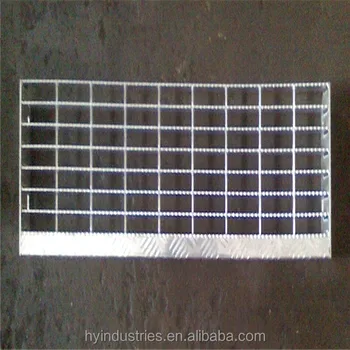 Serrated Checkered Plate Nosing Aluminum Stair Treads Steel Stairs ...