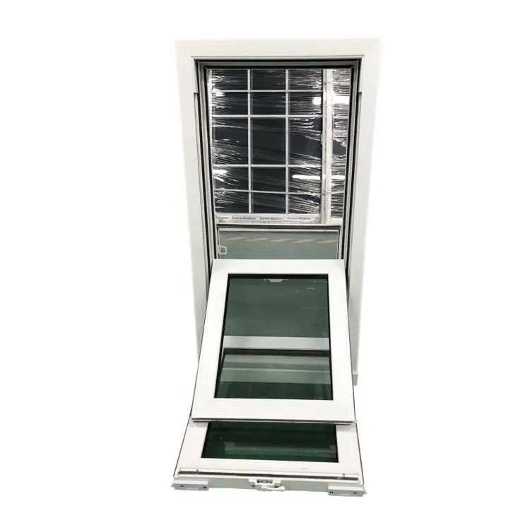 Popular Thermal Insulation Aluminum Vinyl Upvc American Double Hung ...