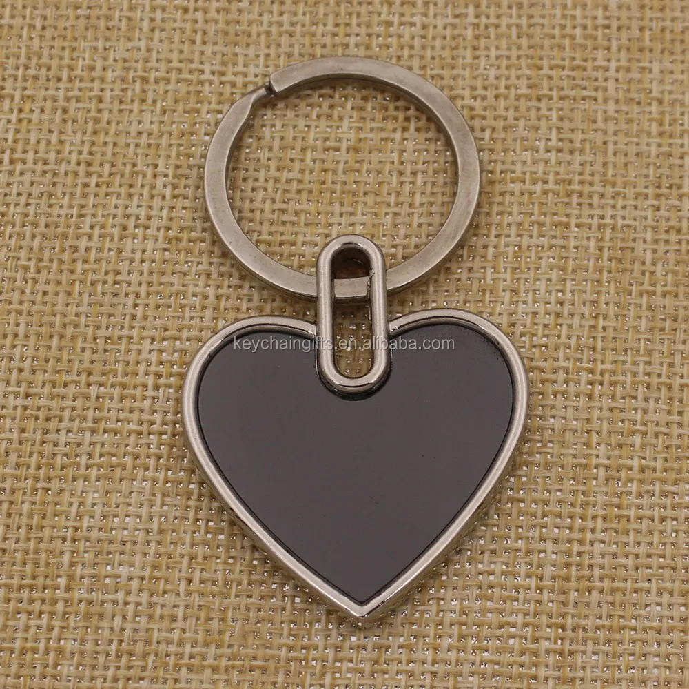 Customized Easy Design Blank Metal Keychain for Promotions