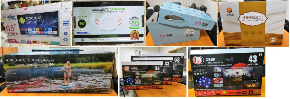 Led Tv Packaging Paper Box Carton Box - Buy Refrigerator Packing Box ...