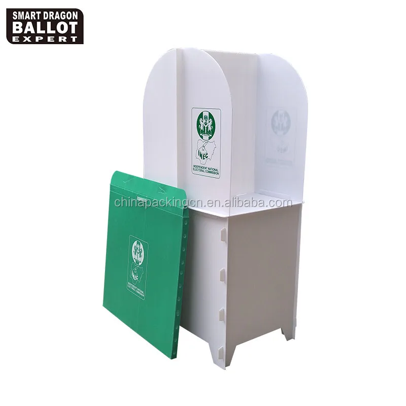 Jyl- Pop Up Pp Table Corrugated Plastic Voting Booth 10x10 Ft. - Buy ...