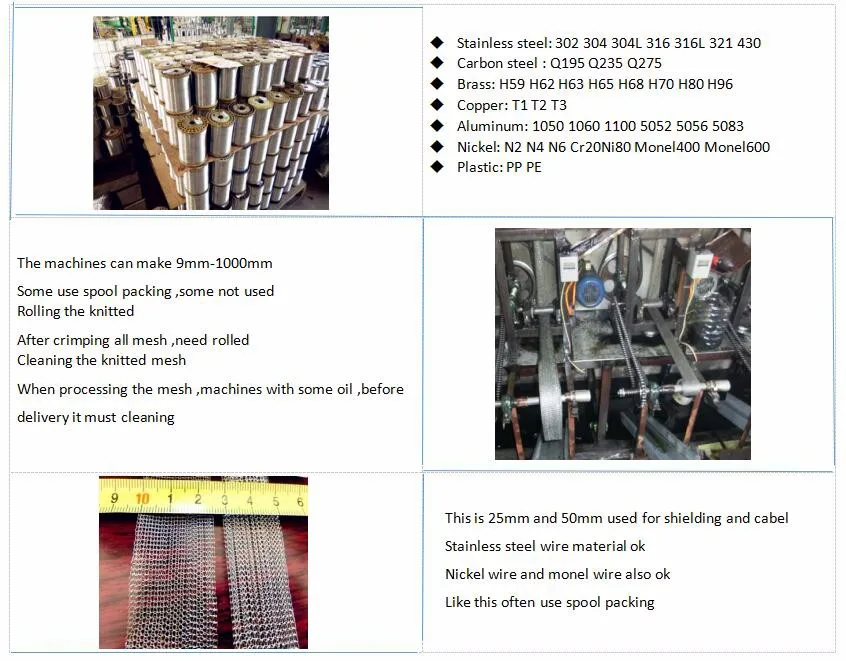 Knitted Wire Mesh For Car Engine Catalysts(exhaust Muffler) - Buy ...