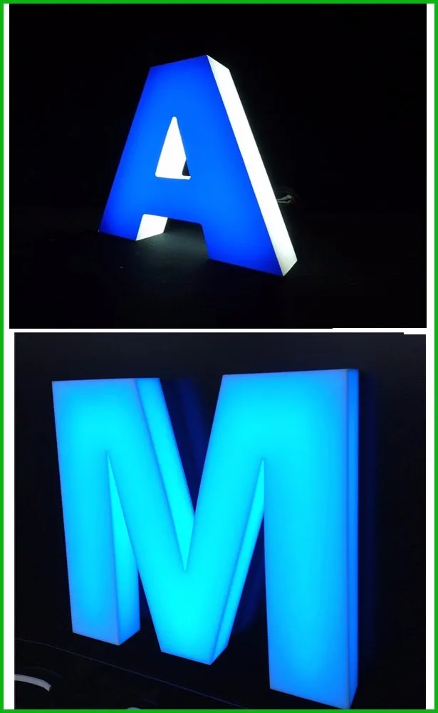 3d Acrylic Alphabet Letter Light Box - Buy 3d Acrylic Alphabet Letter ...
