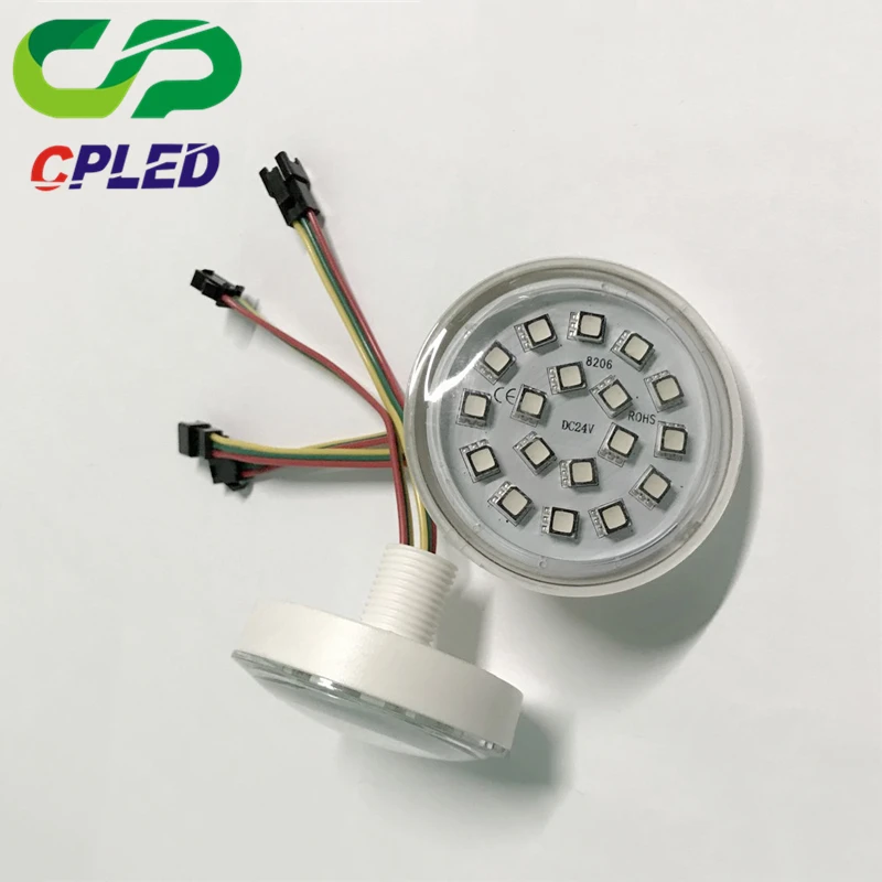 Addressable Programmable 60mm Rgb Led Pixel Light 24v Ucs1903 For ...