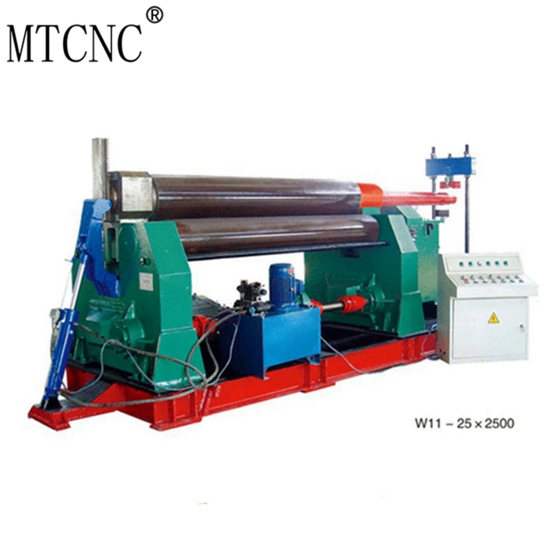 Mechanical 3-roller Plate Rolling Machine Sheet Steel Roller-bending ...