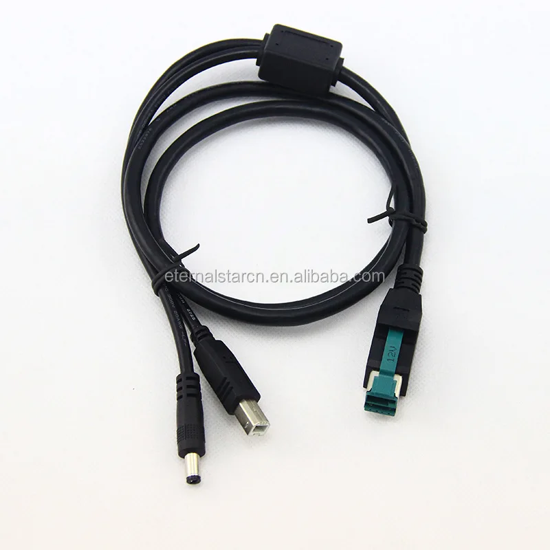 Customized 12V Powered 8P Micro-USB for Huilfon Verifone VX820 Dual ...