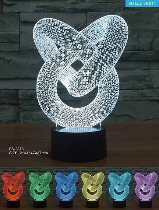 Dropshipping Amazing 3d Illusion Led Night Light Lamp Catalog Fullsun ...
