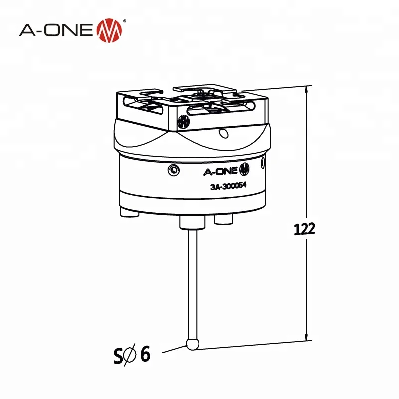 System 3r Edm Rotatable Touch Probe 300054 - 6 Months Warranty