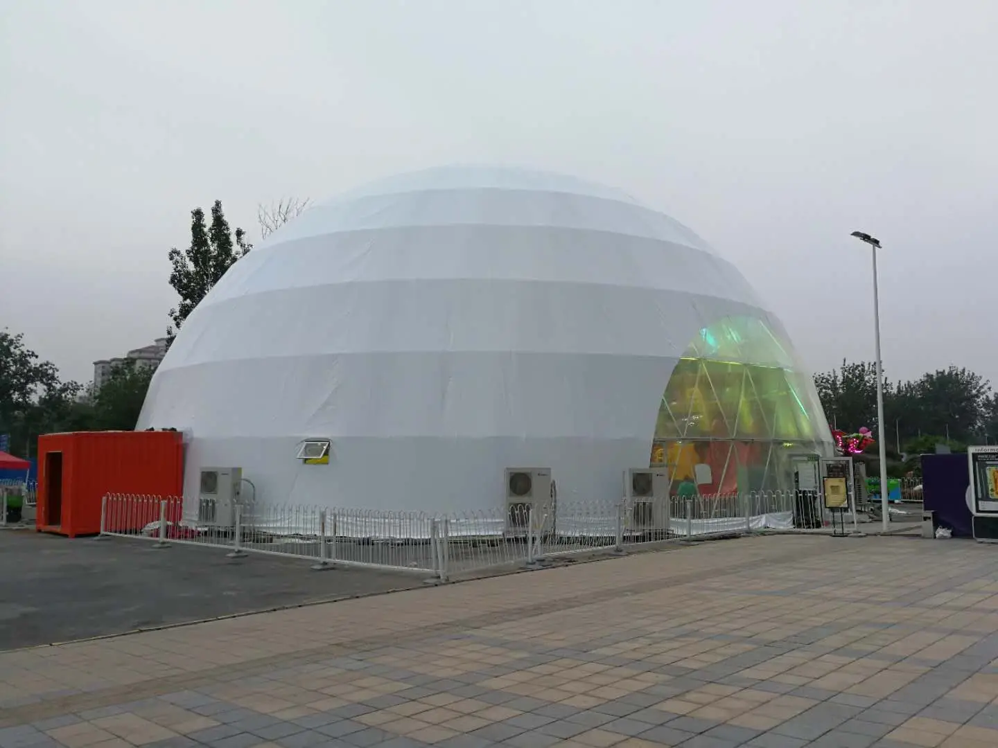 Large Geodesic Dome Design 360 Projection Screen Tent for Sale