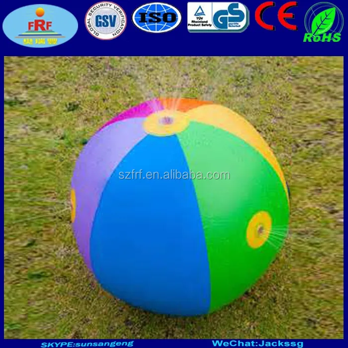Pvc Inflatable Beach Ball Sprinkler,Inflatable Sprinkler Ball - Buy ...