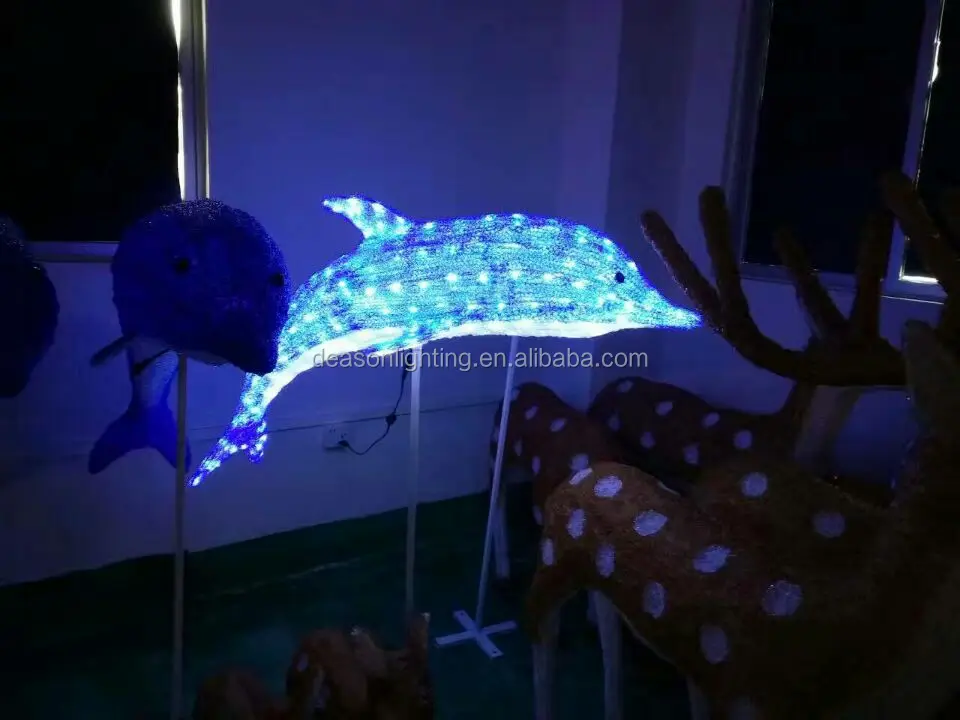 Dolphin Outdoor 3D LED Christmas Lights - Brighten Your Holidays