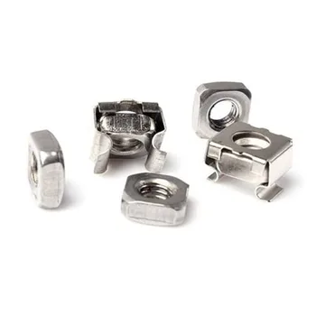 Stainless Steel Square Lock M6 Cage Nut - Buy M6 Cage Nut,Lock M6 Cage ...