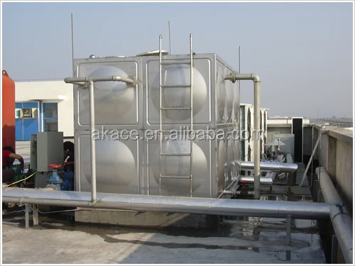 Frp 100000 Liter / 100 M3 Cubic Meters Water Storage Tank - Buy Smc ...