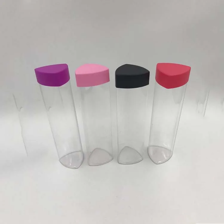 Multifunctional Petg Pvc Clear Triangle Containers Plastic Tube ...