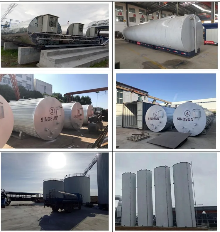 Bitumen Tank - 30000L to 80000L Capacity for Asphalt Storage