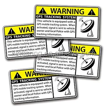 Custom Printing Gps Tracking Sticker - Buy Sticker,Custom Sticker ...