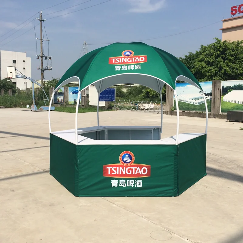 Outdoor Advertising & Trade Show Tent - PVC Material Kiosk