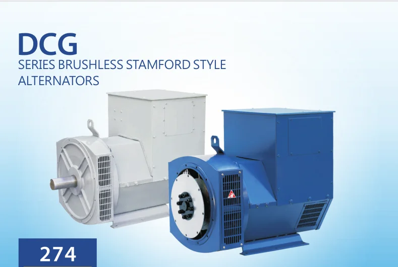 100kw Three Phase Brushless Electric Dynamo Generator 125kva Ac