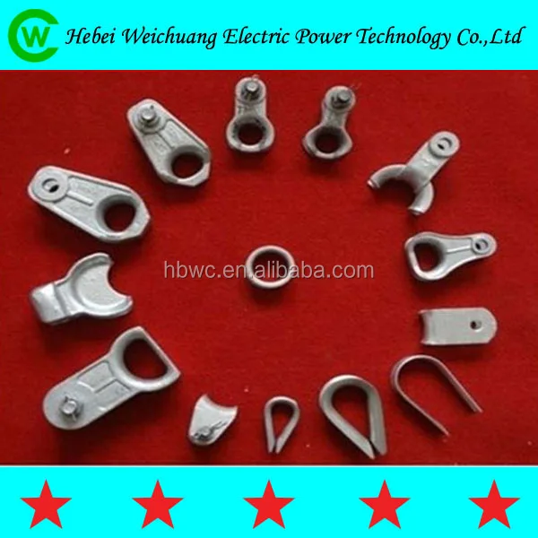 Manufacturer High Voltage Overhead Line Accessories /pole Line Hardware ...
