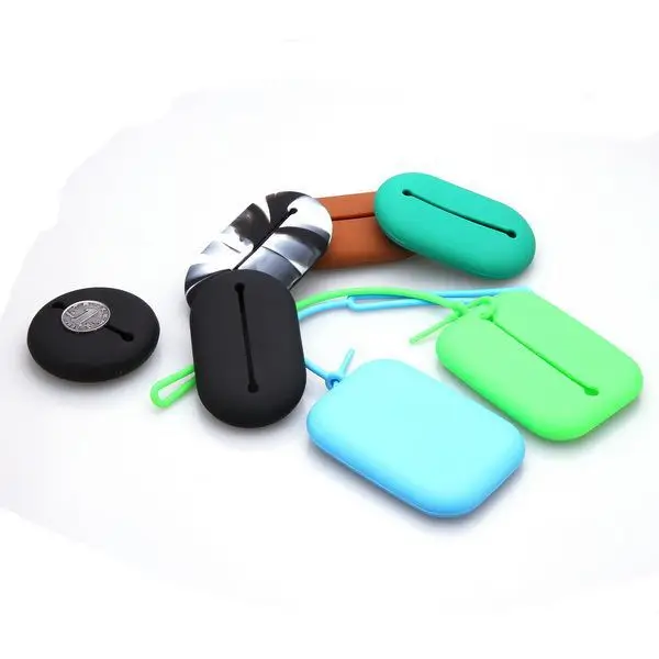 Custom Silicone Pouch Bag Oem Designs Silicone Coin Purse Bag - Buy ...