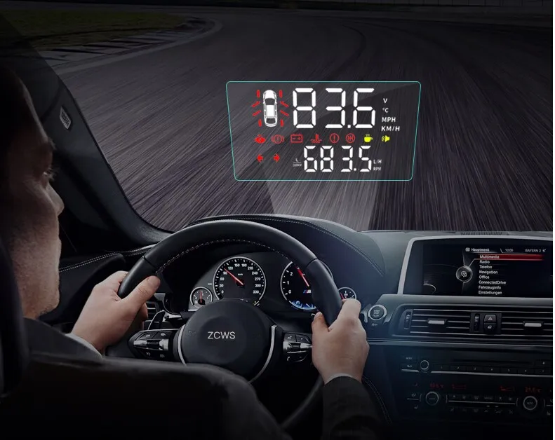 Special Car Hud For Chr Hot Selling! Custom Car Smart Hud For Toyota ...