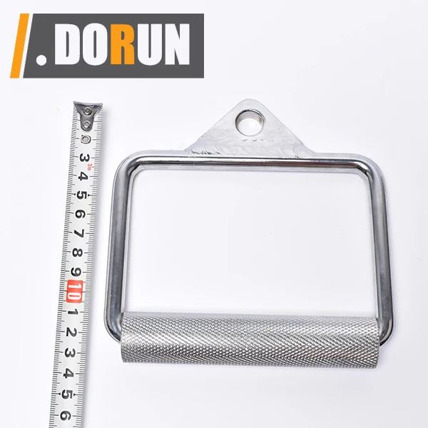 Single D Handle Cable Machine Attachments, Triceps Pressdown Handle ...