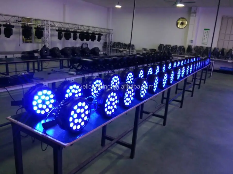 Vello Led Flat Power Wash Par Can Stage Light (led Elf Colorpar18 5in1 ...