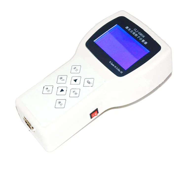 2.83l/min Airborne Particle Counter Air Counter For Clean Room - Buy ...