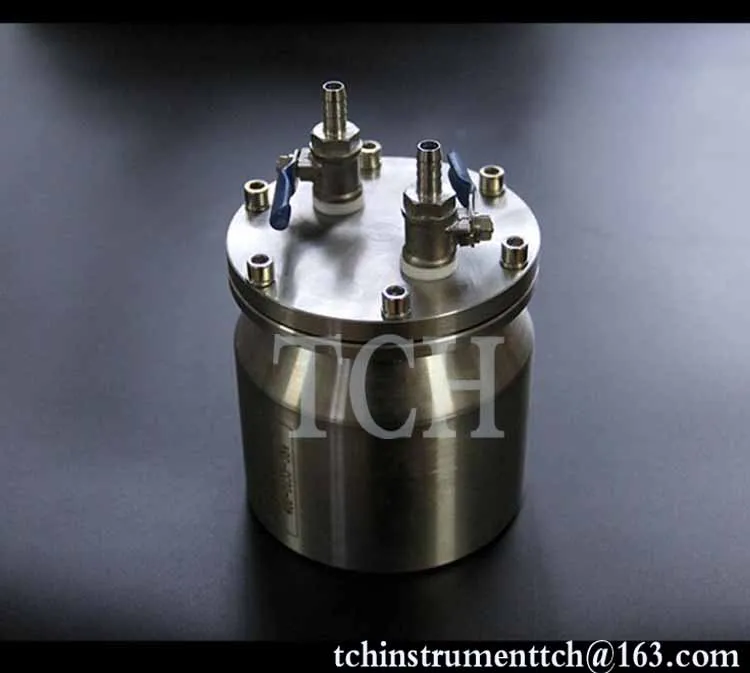 Stainless Steel Ball Mill Jars for Lab Inert Gas Grinding