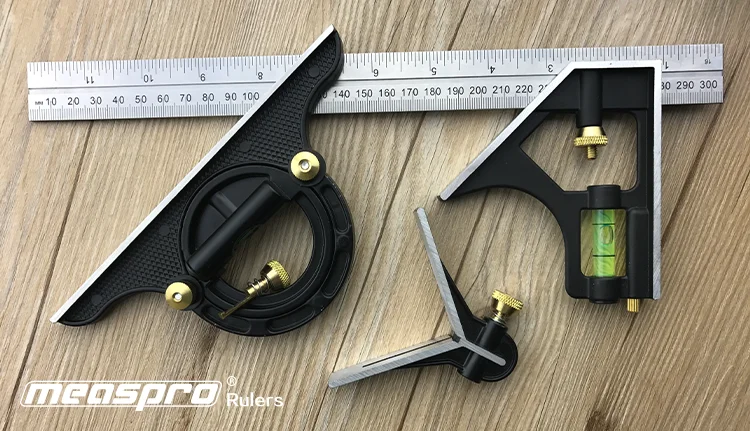 12-inch/300mm Multifunction Combination Square/adjustable Square/try ...