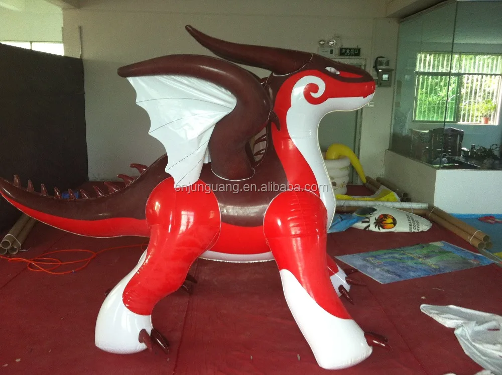 2017 Venta Caliente Riding Inflables,Inflable Dragón Rojo - Buy Dragón ...
