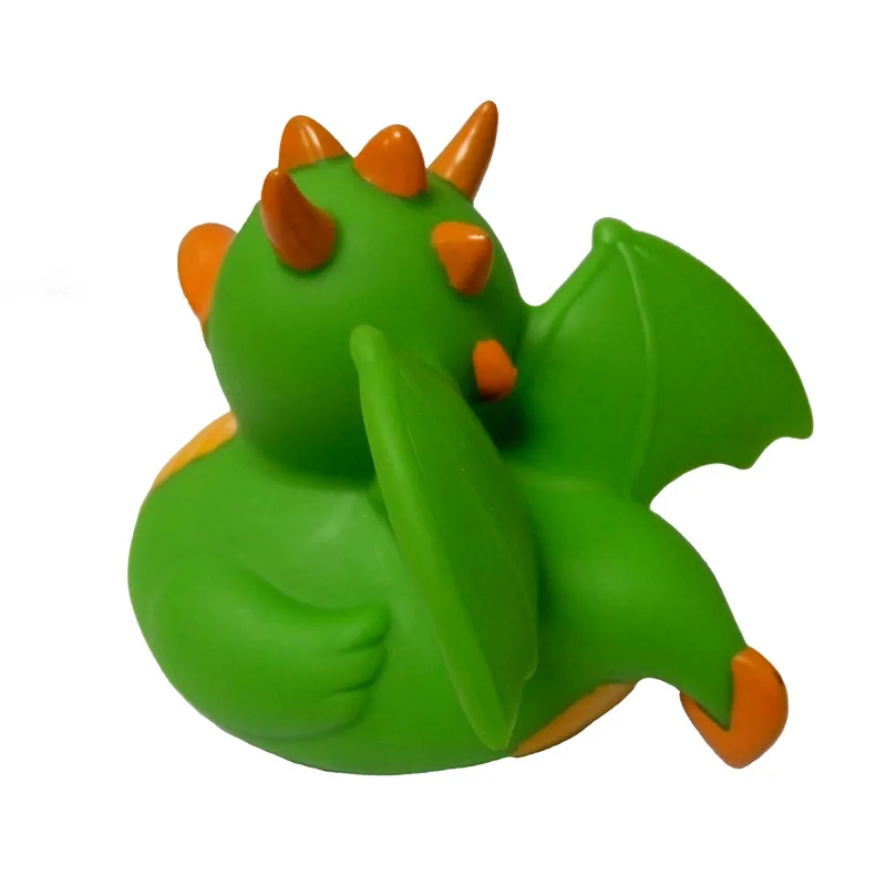 Custom Funny Dragon Floating Duck Dragon Rubber Pvc Bath Ducks Toys For ...