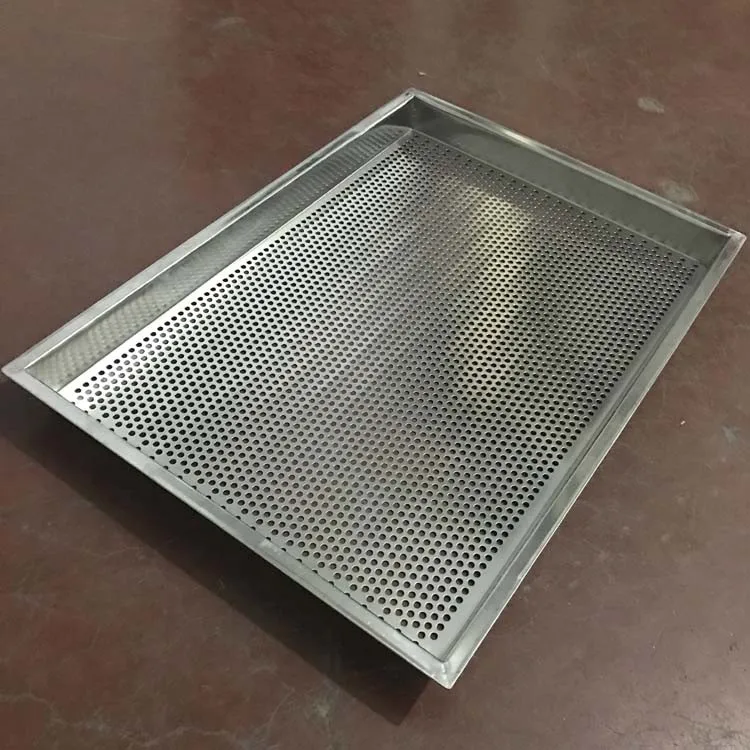 Customized Stainless Steel Wire Mesh Trays for Baking
